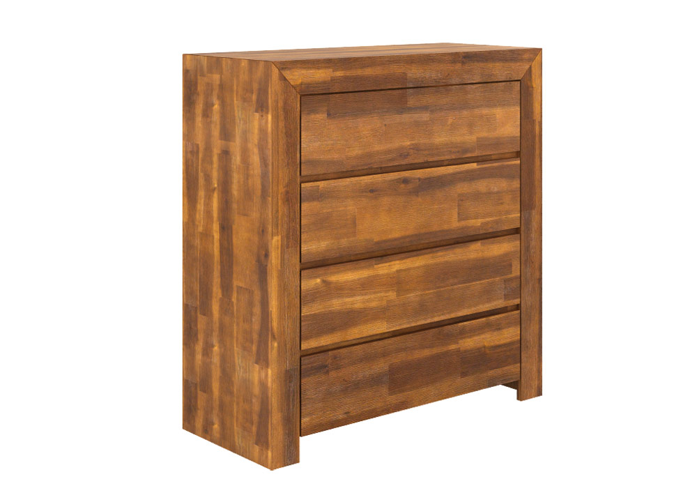 Commode 4 Tiroirs (Collection Boston) - 4 Tiroirs - Kit-M