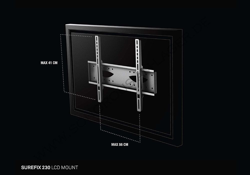 Support TV Mural Surefix 230 Sonorus (SUREFIX230) - Kit-M