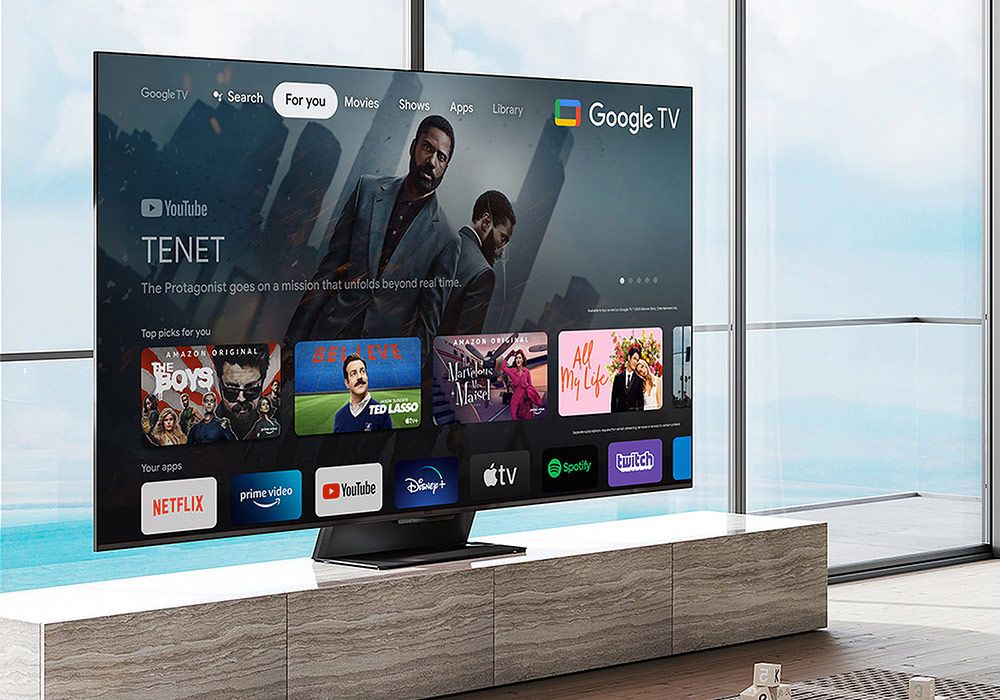 QLED MINI LED 4K HDR 10+ 139cm TCL (55C835) - HDMI Kit-M