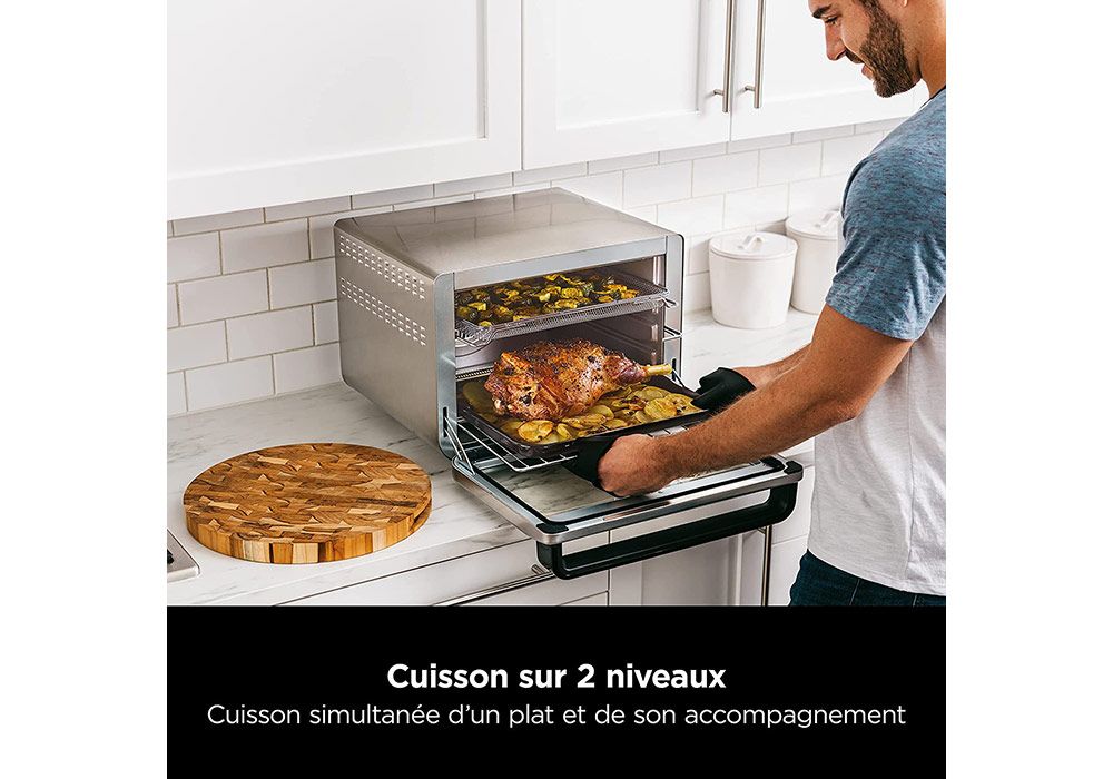 Mini-Four Multifonction 10-en-1 29L Foodi Ninja (DT200EU) - Kit-M