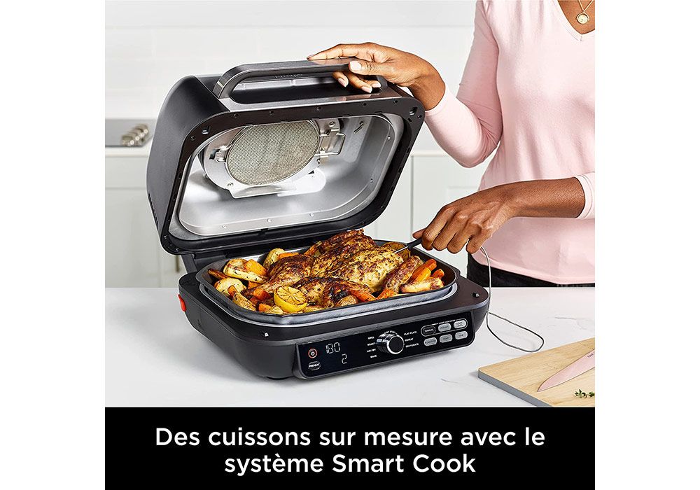 Grill d’Intérieur, Plancha & Friteuse Foodi Max Pro Ninja Kit-M