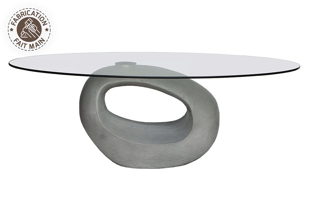 Table de Salon Kae - structure en oxyde de magnésium - Kit-M