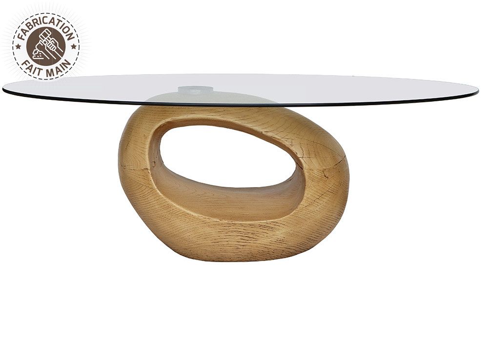 Table de Salon Kae - structure en oxyde de magnésium - Kit-M