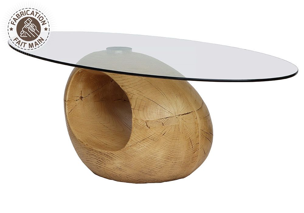 Table de Salon Kae - structure en oxyde de magnésium - Kit-M