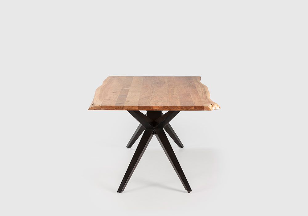 Table à Manger Mudri 200 - en bois d’acacia - Kit-M