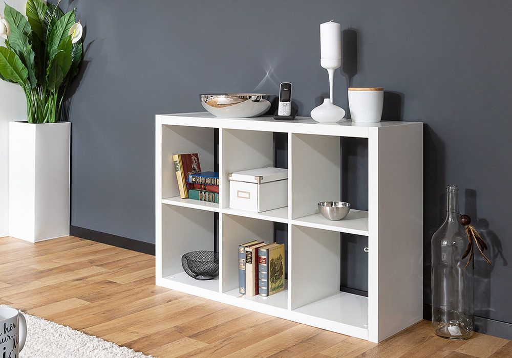 Étagère 6 Cases Milano - Pratique et Malin - Kit-M